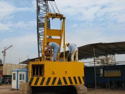 Chine grue de chenille de 55T KH180-2 Hitachi à vendre 55T 1995 à vendre