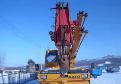 Chine 50T a utilisé la grue SS500 Malaisie Bangladesh Arabie Saoudite de terrain accidenté de grue de Kato à vendre