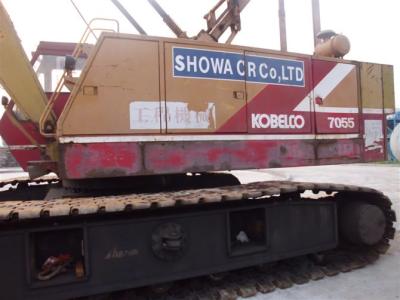 Chine grue de chenille du kobelco 50T 7055, Indonésie Malaisie Philippines à vendre
