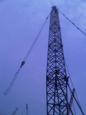 Chine grue de chenille du kobelco 50T 7055, Indonésie Malaisie Philippines à vendre