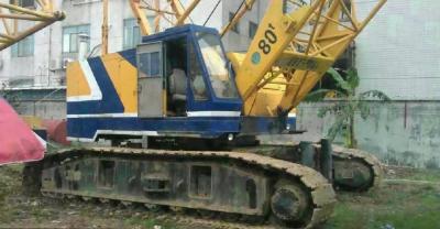 Chine grue de chenille entièrement hydraulique de kobelco de grue de chenille 80T à vendre