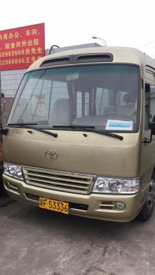 China Mini-Toyota-Küstenmotorschiffbus für Verkaufsküstenmotorschiff transportiert Küstenmotorschiff die Packwagen benutzten benutzten Sitze des Toyota-Küstenmotorschiffbusses 30 zu verkaufen