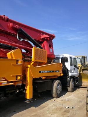 Chine le camion d'ISUZU de POMPES CONCRÈTES des Etats-Unis de putzmeister de 37M 42M Camion-a monté la pompe concrète à vendre