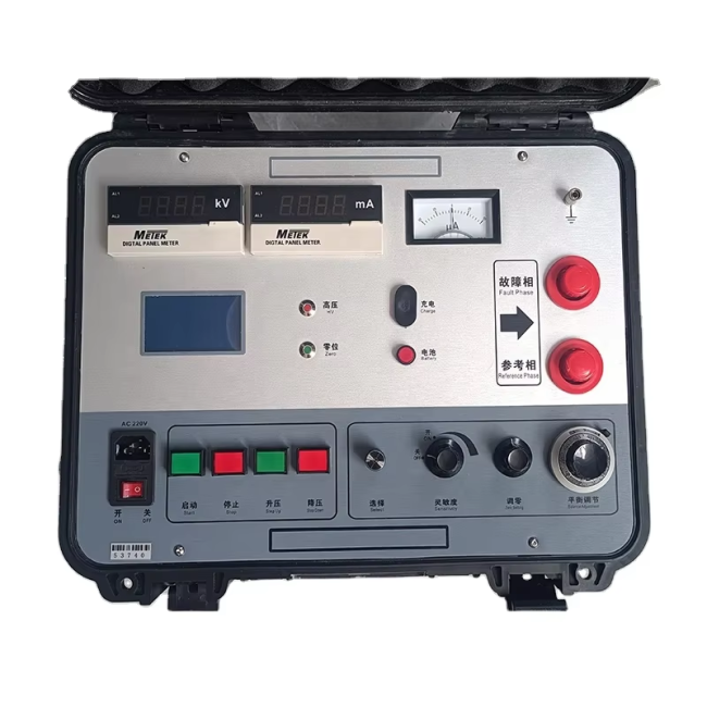 Cable Fault Locator in Operation