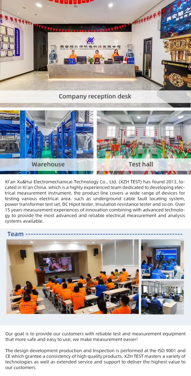 Xzh Test Acoustic Magnetic Underground Cable Fault Locator Cable Fault Pinpoint Locator