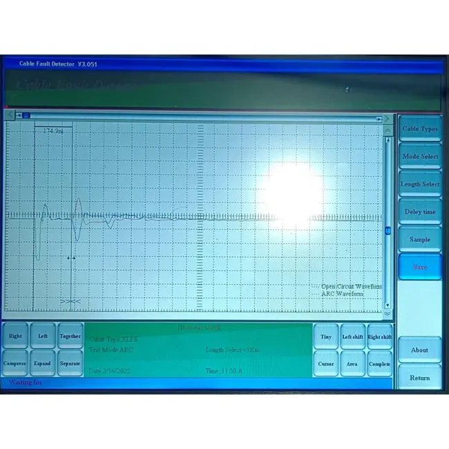 Xzh Test Hot Sale Tdr Underground Cable Fault Locator
