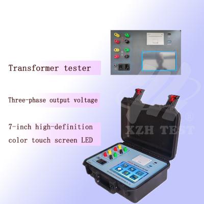 China Personalización del transformador digital de fase única Tester de relación de giro TTR en venta