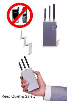 Китай 3G / Handheld блокатор EST-808HC Jammer сигнала сотового телефона 2G с антенной 3 продается