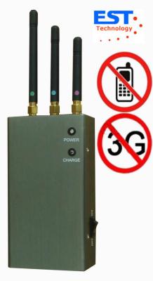 中国 CDMA/GSMの3アンテナを持つ携帯用携帯電話の妨害機のブロッカーEST-808HC 販売のため