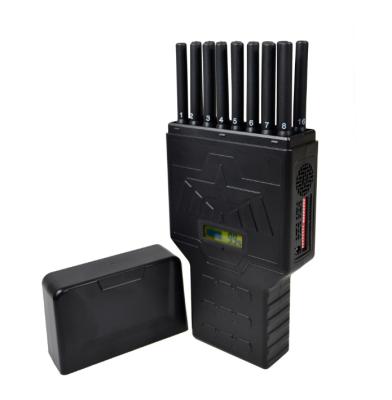 中国 1600MHZ手持ち型の携帯用携帯電話の妨害機2G 3G 4G WiFi Bluetooth 販売のため