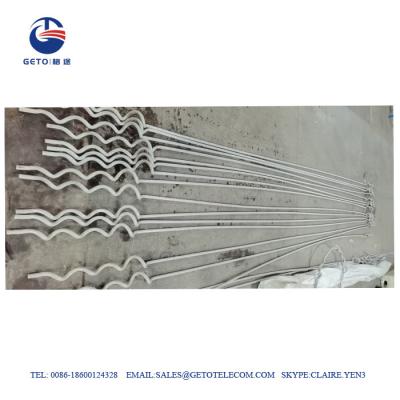 ADSS 케이블용 11.72-14.30mm 기류 스포일러 진동 댐퍼
