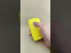 Yellow Big Smooth Lip Balm Packaging 2311 for Lipsticks