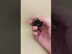 Grey Plastic Smooth Matte Cap for Cosmetic Bottles