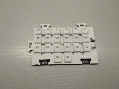 Rectangular Plastic Injection Moulding Keypad , Custom Injection Molding Keycaps