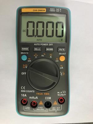 China 600V auto de Plichtscyclus van de Waaier Digitale Multimeter 600uA 6000uA 0,1% 99% Te koop