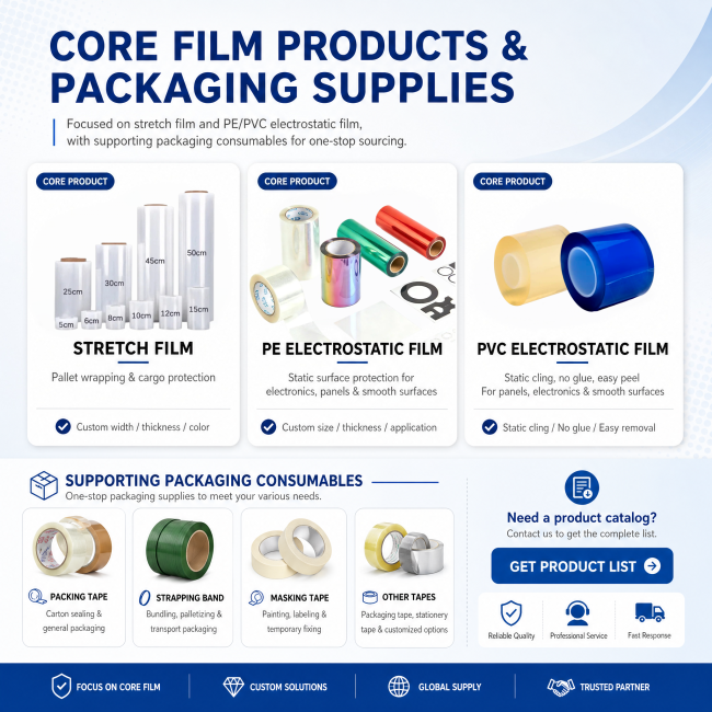 /YIHONG stretch film related products