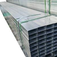 Quality Z80 2x2 Metal Galvanized Iron Carbon Rectangular Steel Channels with API Certificate for sale
