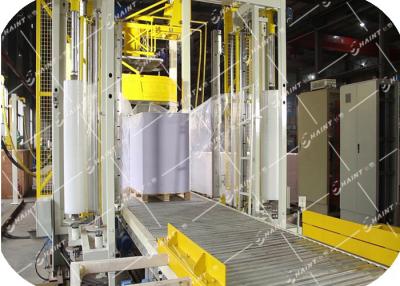 China Gas Heating Pallet Wrapping Equipment , Automatic Wrapping Machine CE Certification for sale