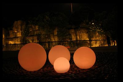 Chine Lumières de flottement géantes de boule de LED/lampe de boule de lueur menée par 100cm avec le contrôleur à vendre