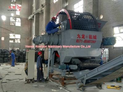 中国 不用なプラスチック木製の二重シャフトのシュレッダー機械低い維持の耐久財 販売のため