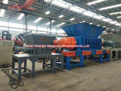 中国 3段階二重シャフトのシュレッダー機械コークスは装置を寸断するアルミニウムを缶詰にします 販売のため