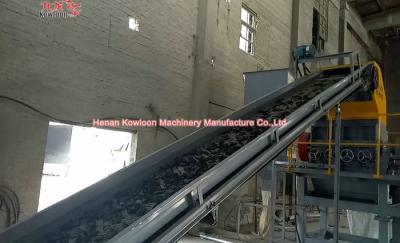 Cina Vecchia lunga vita automatica a basso rumore di resistenza all'usura dell'impianto di riciclaggio della gomma facendo uso di in vendita