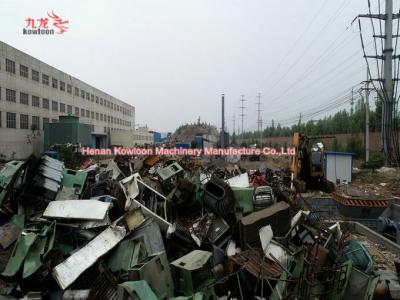 Cina Struttura pesante di tagliuzzamento sostituibile della taglierina della macchina della trinciatrice del metallo di due assi in vendita