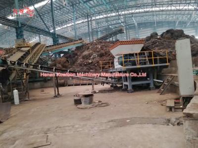Cina Rullo mobile della trinciatrice 2 della ferraglia di alta efficienza una capacità d'elaborazione di 50 tonnellate in vendita
