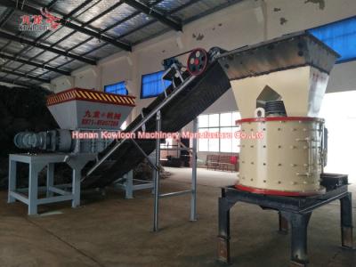 Cina Macchina d'acciaio mobile leggera della trinciatrice, fase di 380V 3 che tagliuzza attrezzatura in vendita