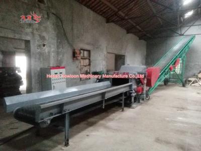 Cina Tipo elettrico delle doppie lame sostituibili chipper di legno di bambù pesanti dell'asse in vendita