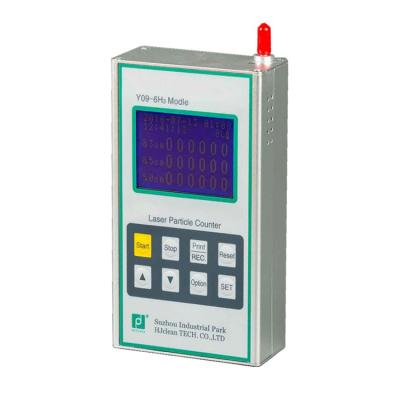 中国 High quality handled pm0.5 pm5 laser dust particle counter 販売のため