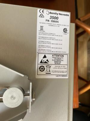 Chine 3500/05-02-04-00-00-00 Bently Nevada Machinery Condition Monitoring à vendre