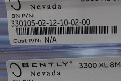 China 330105-02-12-10-02-00 Umgekehrte Montage Sonden Bently Nevada 3300 Xl Serie Proximitor System zu verkaufen