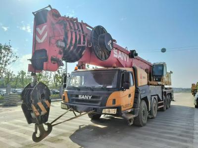 China 2016 Sany Used STC1600 Crane With A 64m Boom, An 18m Jib, And A 60-Ton Counterweight. It'S In Excellent Working Condition. for sale