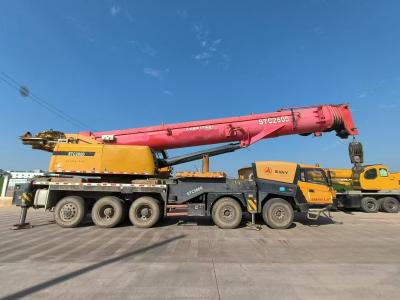 China 2016 Sany Used STC1600 Crane With A 64m Boom, An 18m Jib, And A 60-Ton Counterweight. It'S In Excellent Working Condition. for sale