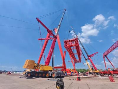 China 2024 Sany Used Crane SAC9000C8-8 Boom principal: 103 metros Jib: 42 metros contrapeso: 183 toneladas Excelente condição de trabalho. à venda