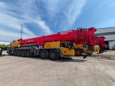China 2024 Sany Used Crane SAC9000C8-8 Boom principal: 103 metros Jib: 42 metros contrapeso: 183 toneladas Excelente condição de trabalho. à venda