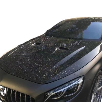 China For Benz W217 S-class Coupe Carbon Fiber Cover Cursory W217 Upgraded MSY Style Machine Cover for sale