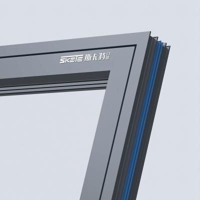 중국 가공 기술 현대 침실용 호주 표준 알루미늄 캐시먼트 창문 판매용