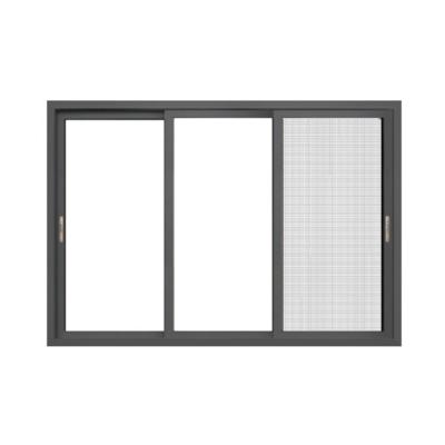 중국 연구개발 디자인 밸런다 슬라이딩/틸트 및 턴 오픈을 위한 알루미늄 창문 판매용
