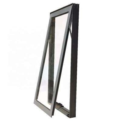 China Puente roto de aluminio de perfil superior colgado y ventana de toldo para el Estándar australiano en venta