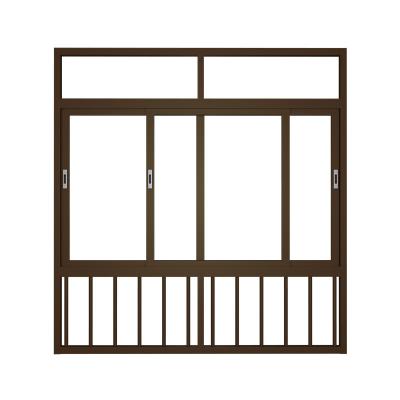 中国 住居プロジェクトにおける隔音のために理想的な8方向シールアルミスライディング窓 販売のため