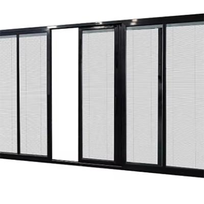 중국 중국 디자인 스타일 스케이트 알루미늄 열 차단 1.4mm 벽 두께와 함께 바이 폴드 도어 판매용
