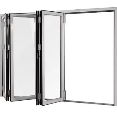 중국 중국 디자인 스타일 스케이트 알루미늄 열 차단 1.4mm 벽 두께와 함께 바이 폴드 도어 판매용