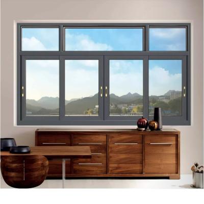 中国 ステンレス スチール スクリーン ネットワーク アルミウム 熱断裂 スライディング テクノロジー付きの窓 販売のため