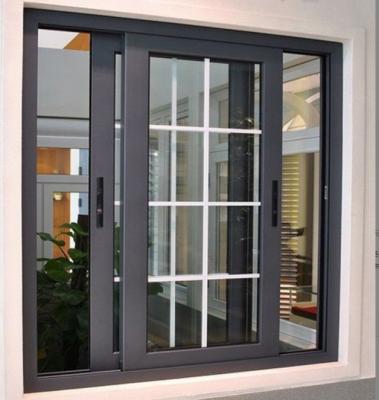 中国 ステンレス スチール スクリーン ネットワーク アルミウム 熱断裂 スライディング テクノロジー付きの窓 販売のため