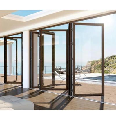 중국 열 분해 알루미늄 합금 두 번 접는 문 판매용