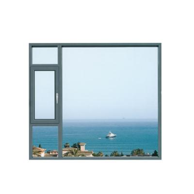 중국 Australian Standard Aluminum Residential Casement Windows with Folding Screen Feature 오스트레일리아 표준 알루미늄 주거용 캐시먼트 창문 판매용