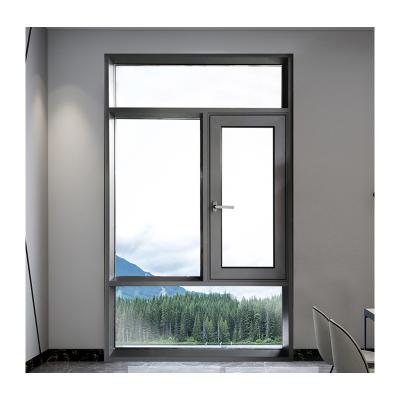 중국 Australian Standard Aluminum Residential Casement Windows with Folding Screen Feature 오스트레일리아 표준 알루미늄 주거용 캐시먼트 창문 판매용