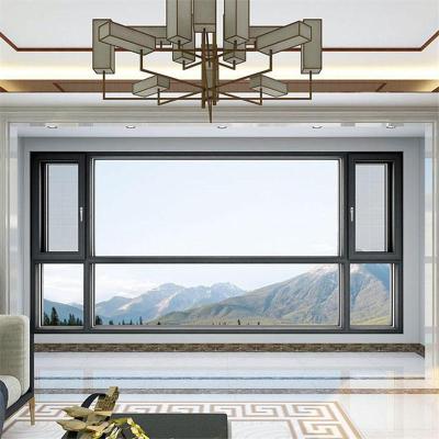 중국 Australian Standard Aluminum Residential Casement Windows with Folding Screen Feature 오스트레일리아 표준 알루미늄 주거용 캐시먼트 창문 판매용
